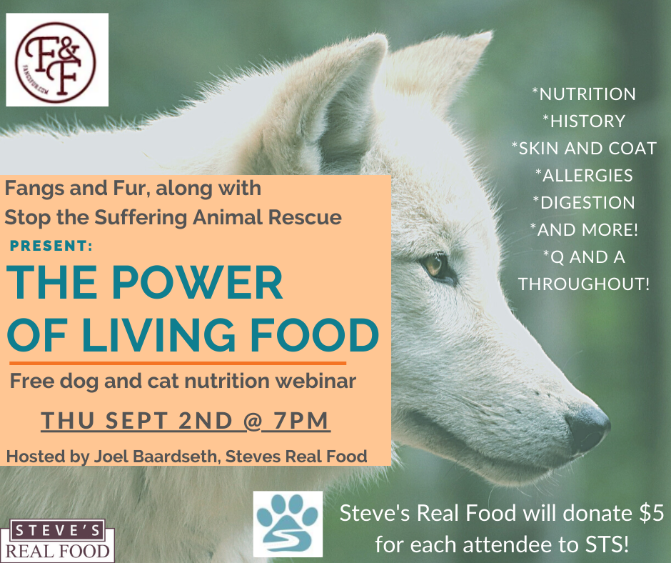 The Power of Living Food - Presented by Steve's Real Food – Fangs & Fur