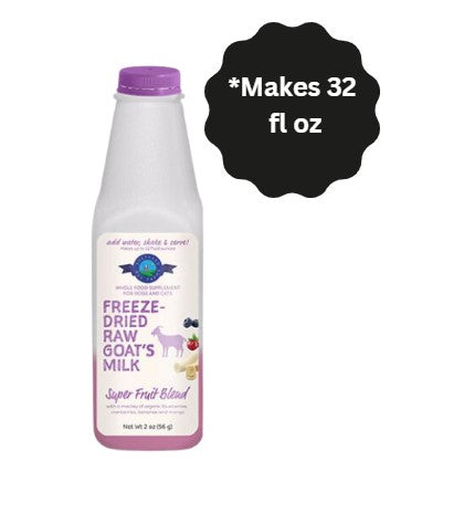 Shepherd Boy Farm - Freeze Dried Raw Goat's Milk [SUPERFRUIT] – Fangs & Fur