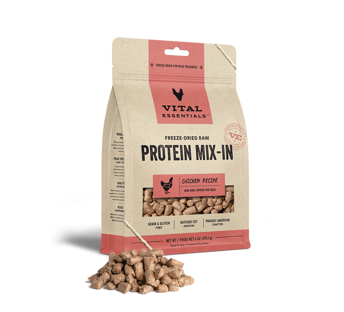 Vital Essentials - Protein Mix-In [Chicken] – Fangs & Fur