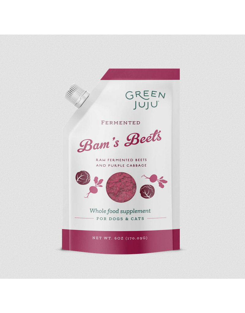 Green Juju 6oz Bam's Fermented Beets FROZEN – Fangs & Fur